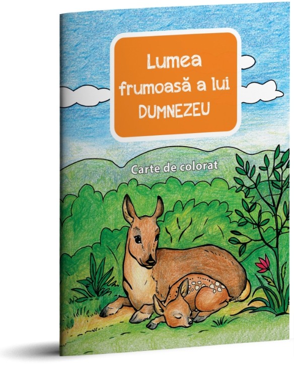 KERIGMA | Lumea frumoasă a lui Dumnezeu - Carte de colorat
