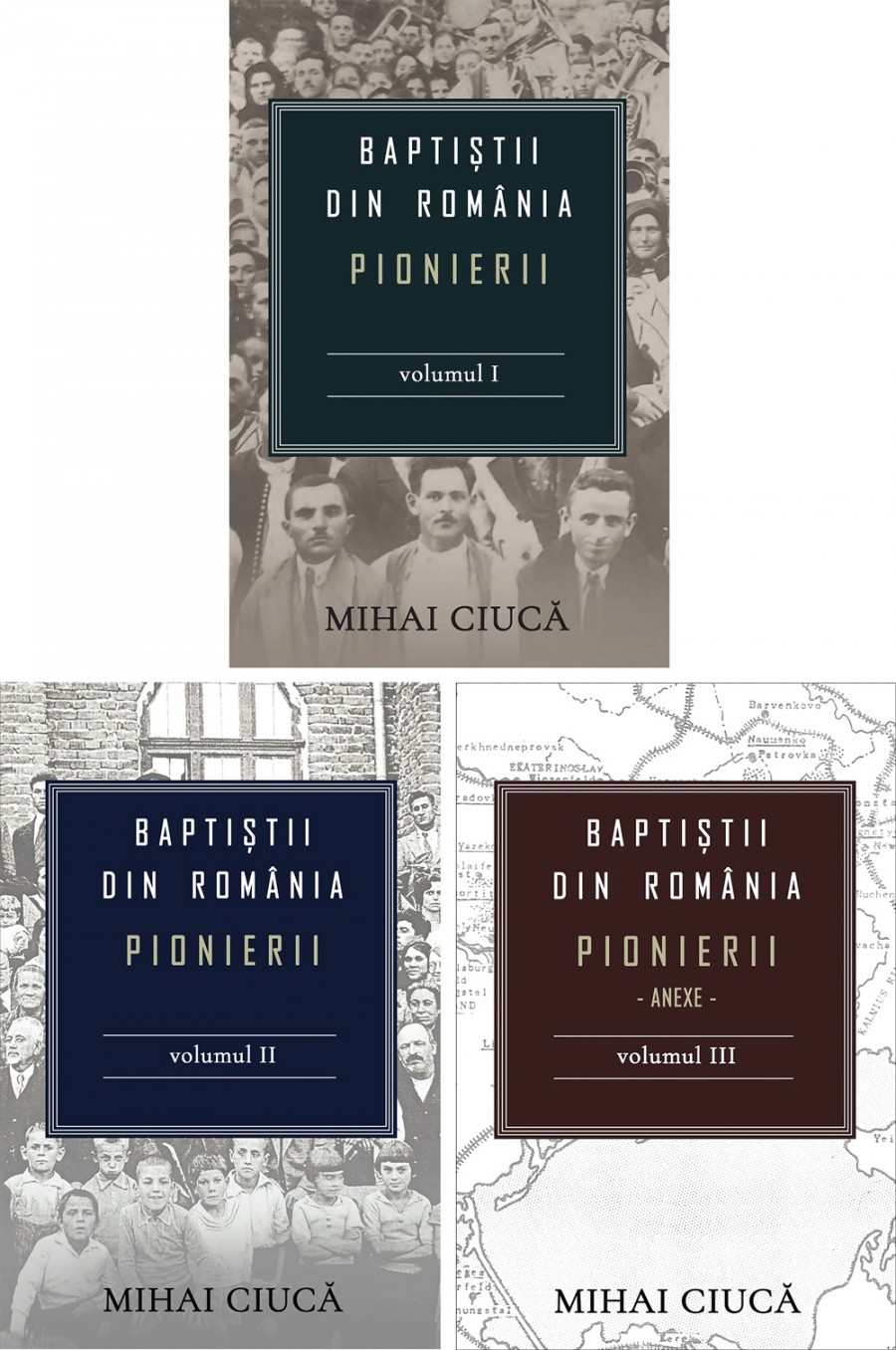 KERIGMA | Baptiștii din România: Pionierii - set 3 volume
