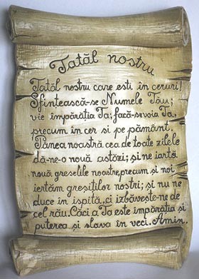 KERIGMA | Placheta Rugaciunea "Tatal nostru"