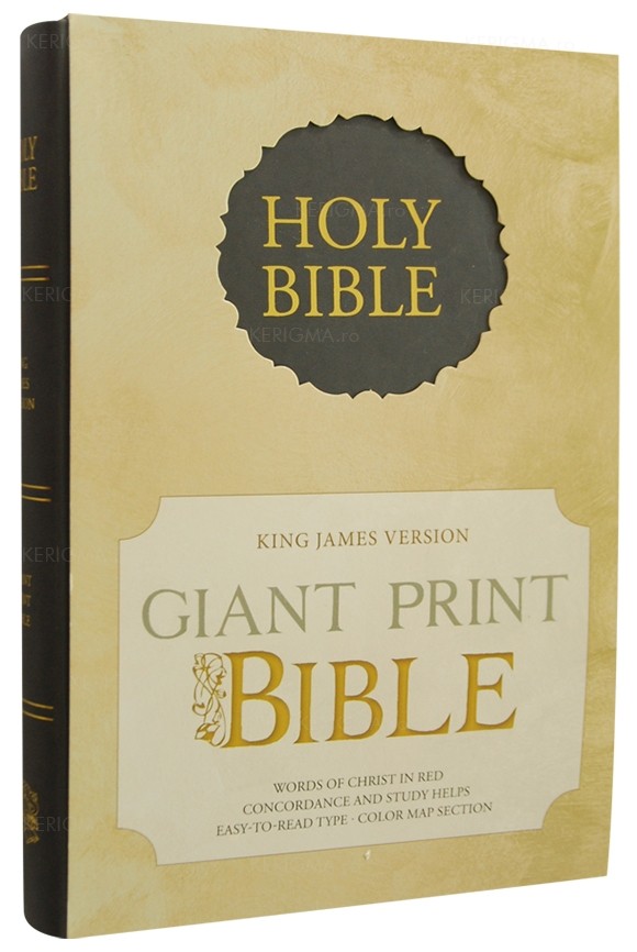 KERIGMA | Holy Bible. King James Version. Giant Print Bible